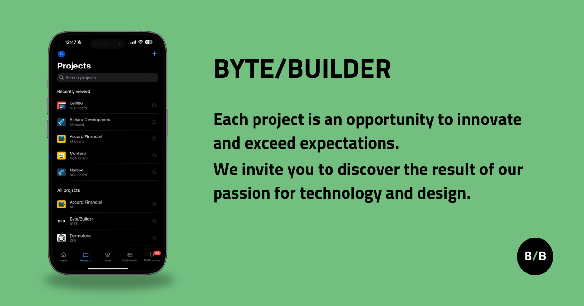 Byte Builder Custom Software Development Digital Solutions React